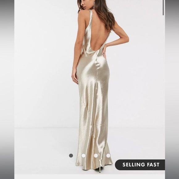 ASOS | Dresses | Womens Asos Slip Maxi Dress With Scoop Back September ...